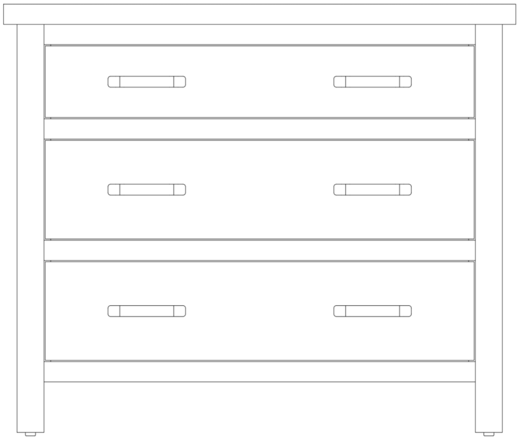 Tyndale 6-Drawer / Top Drawers Split Chest | by Canal Dover Furniture