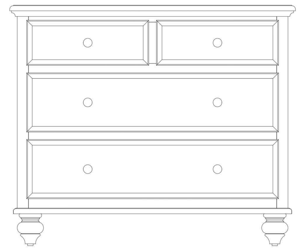 Chelsea 6-Drawer Chest | by Canal Dover Furniture